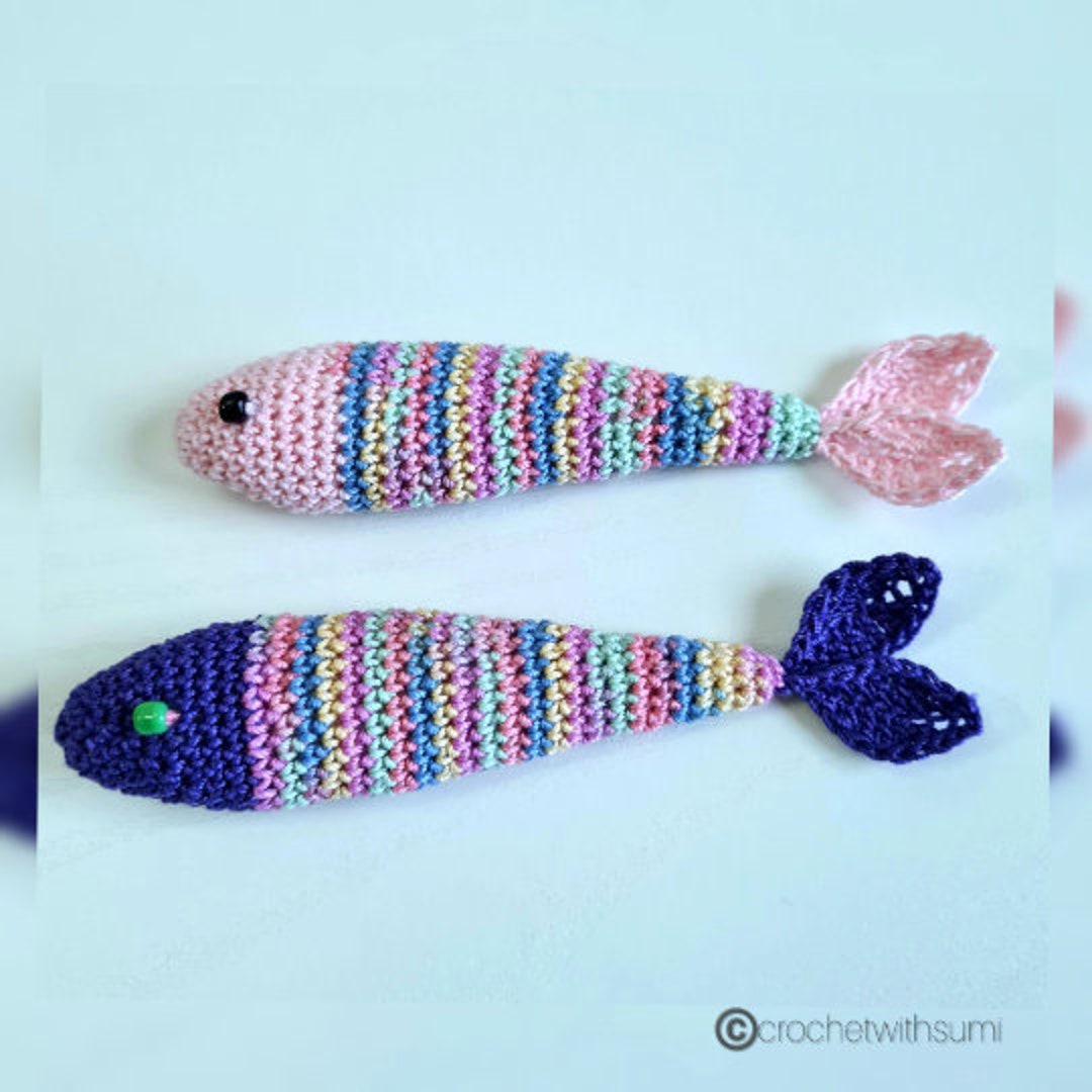 Crochet Fish Written PDF Pattern - Etsy