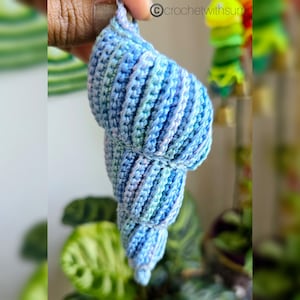 Crochet Spiral Sea Shell Written PDF Pattern - Etsy