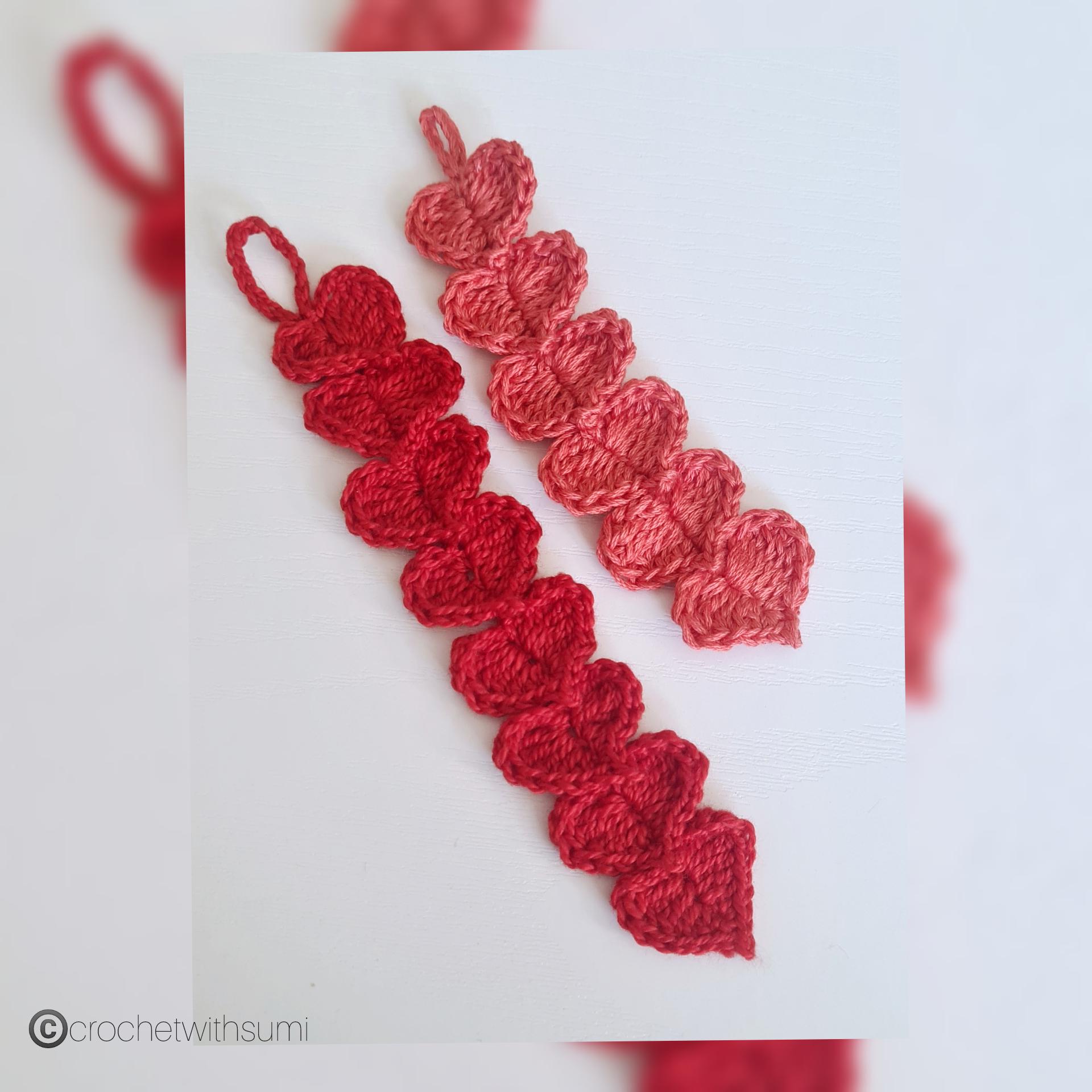 Crochet Heart String Written PDF Pattern - Etsy
