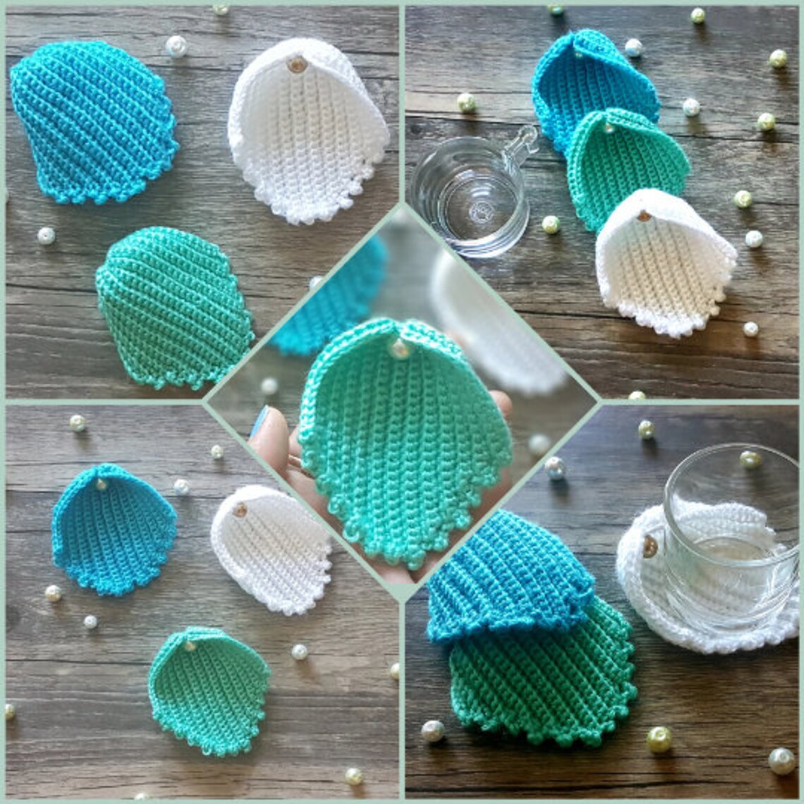 Crochet Scallop Seashell - Etsy