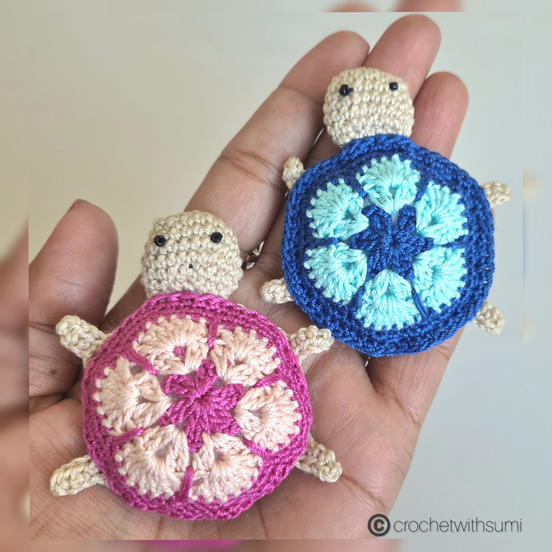 Crochet Turtle Written PDF Pattern - Etsy