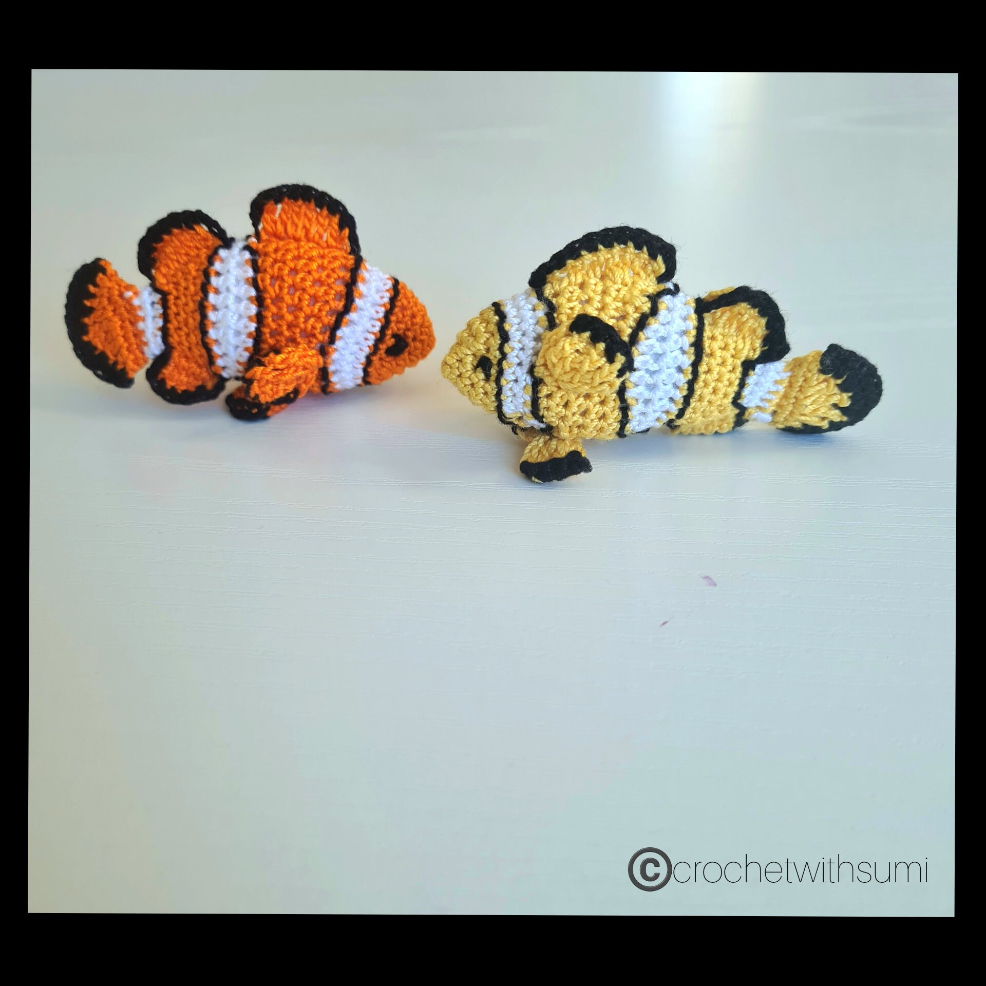 Crochet Clown Fish Written PDF Pattern - Etsy