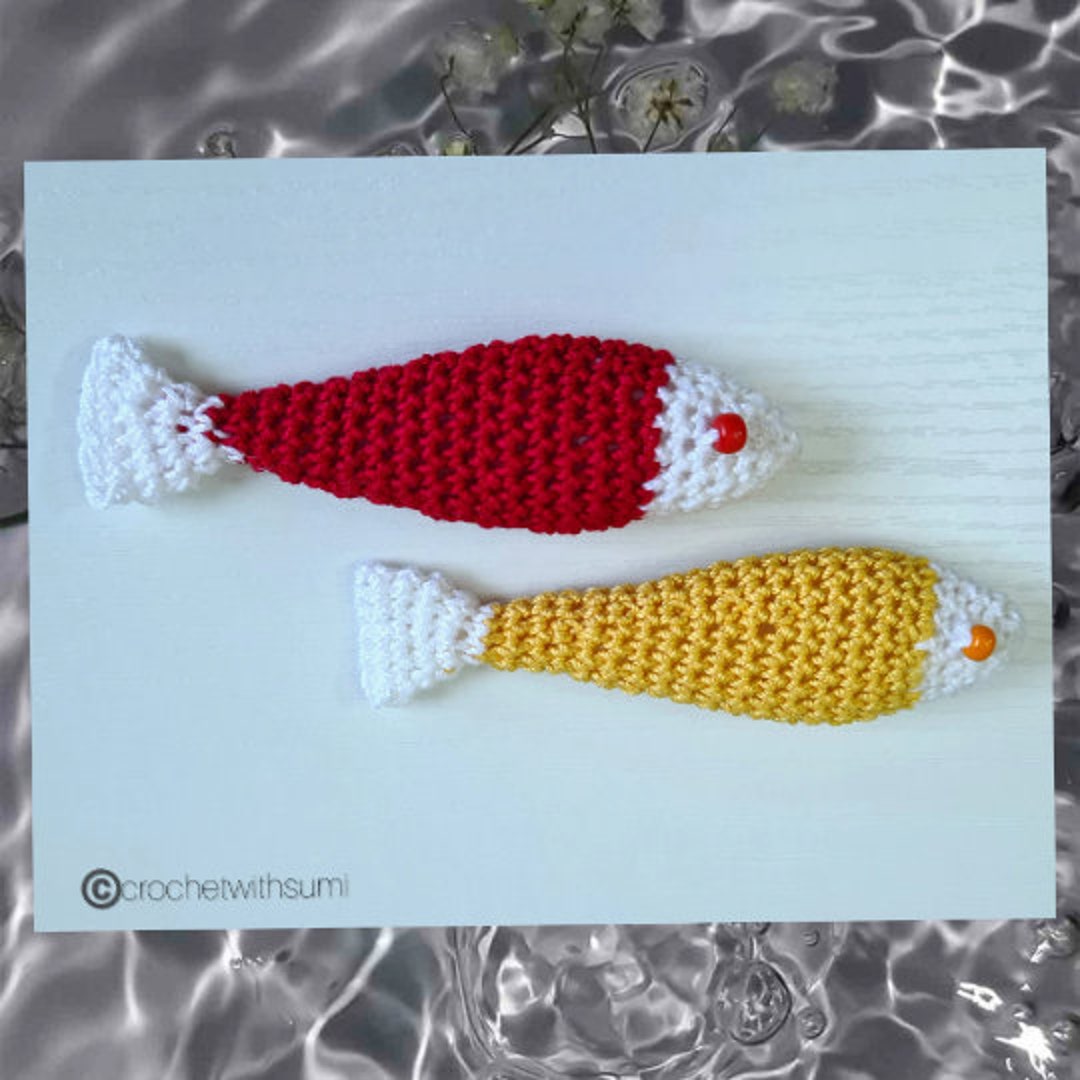 Crochet Fish Written PDF Pattern - Etsy