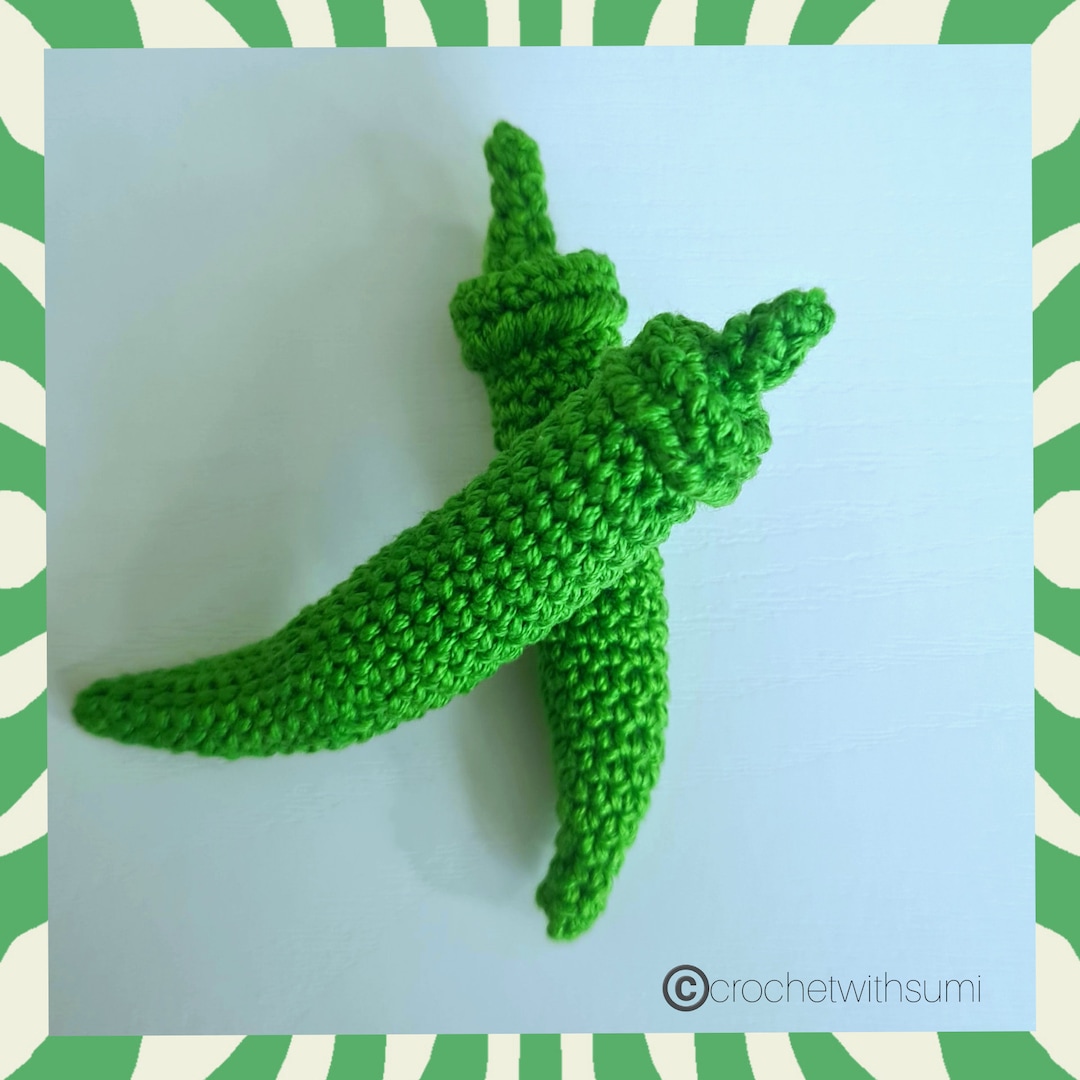 Crochet Okra Written PDF Pattern - Etsy