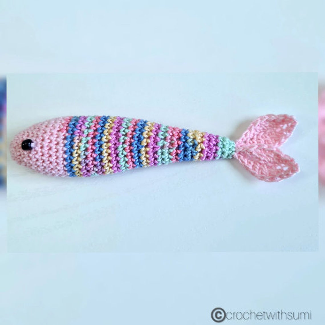 Crochet Fish Written PDF Pattern - Etsy