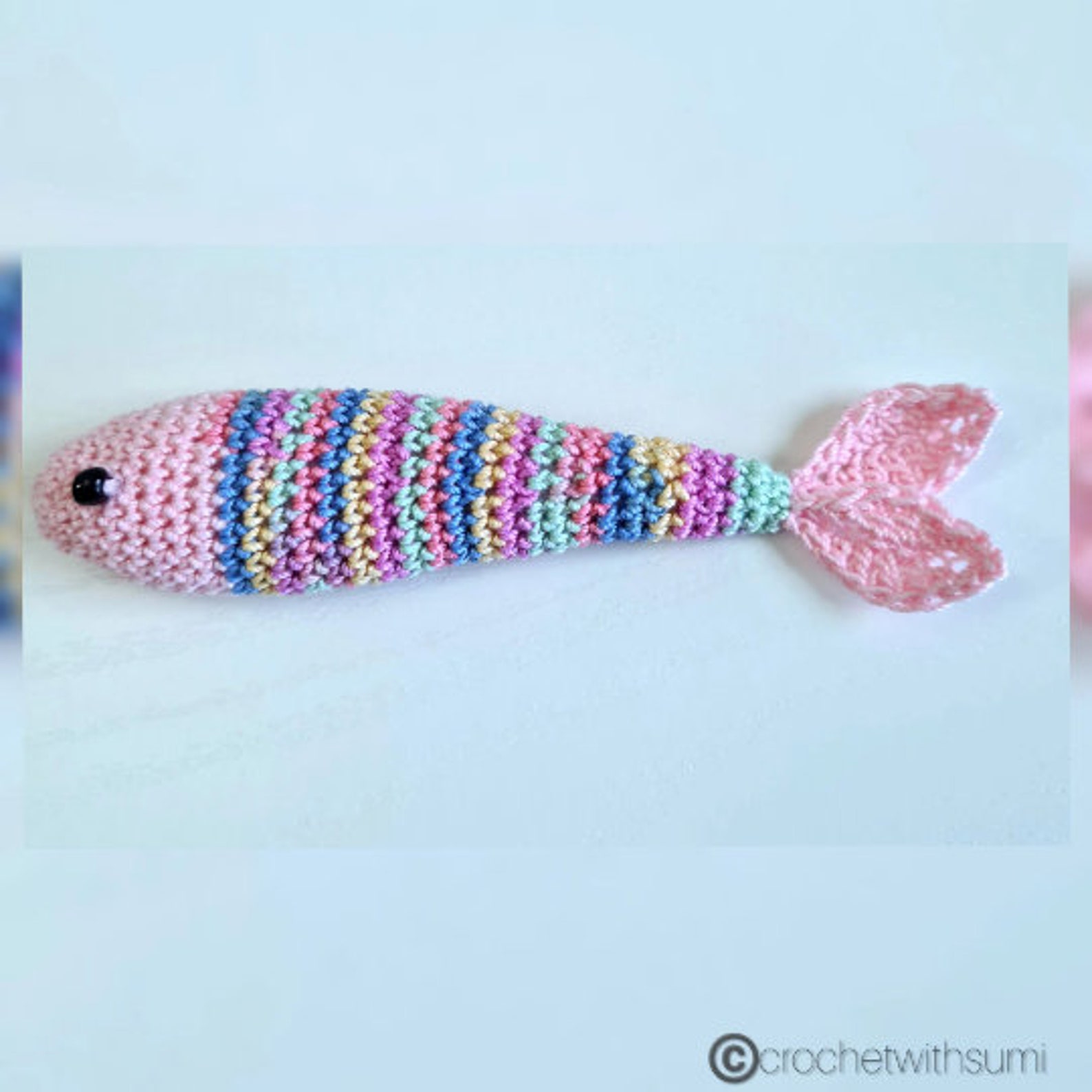Crochet Fish Written PDF Pattern - Etsy