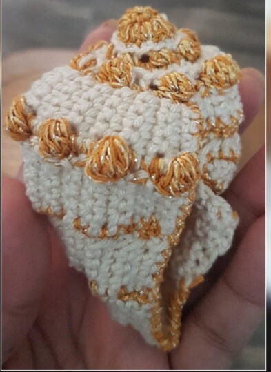 Crochet Conch Seashell Written PDF Pattern - Etsy