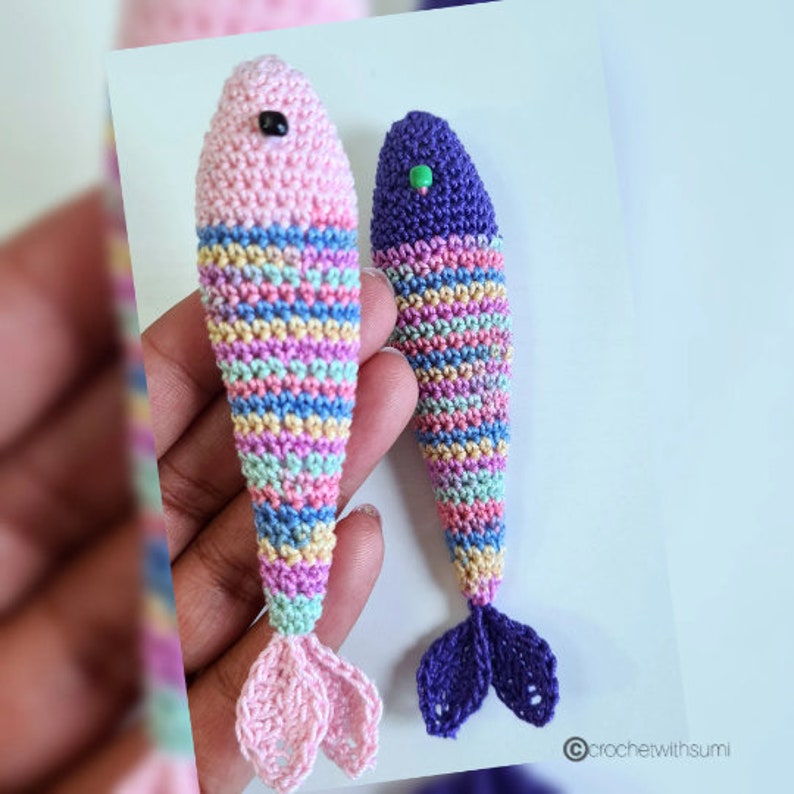 Crochet Fish Written PDF Pattern - Etsy