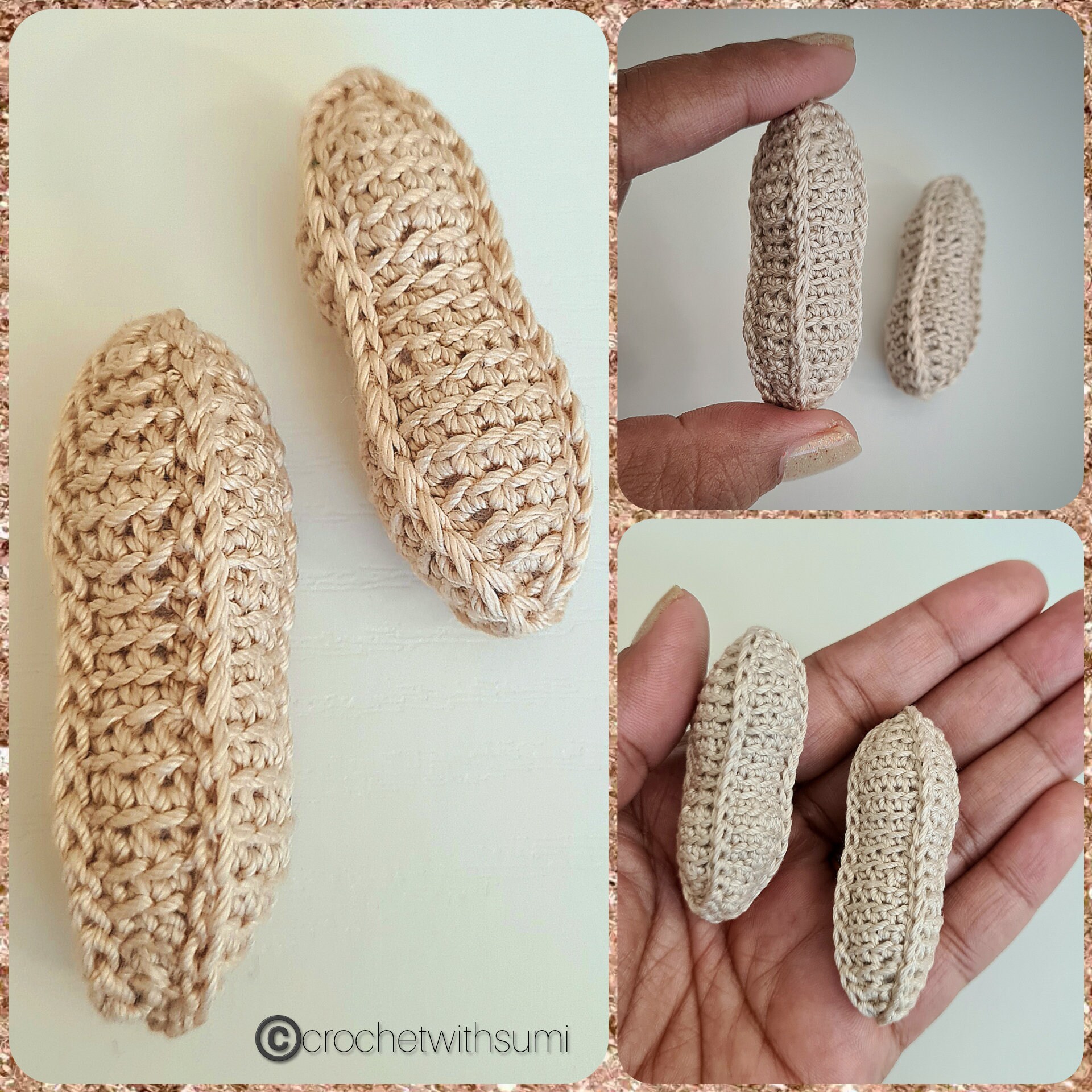Crochet Peanuts Written PDF Pattern - Etsy