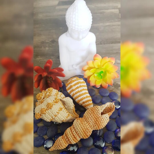 Crochet Screw Seashell - Etsy