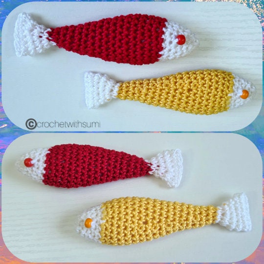 Crochet Fish Written PDF Pattern - Etsy
