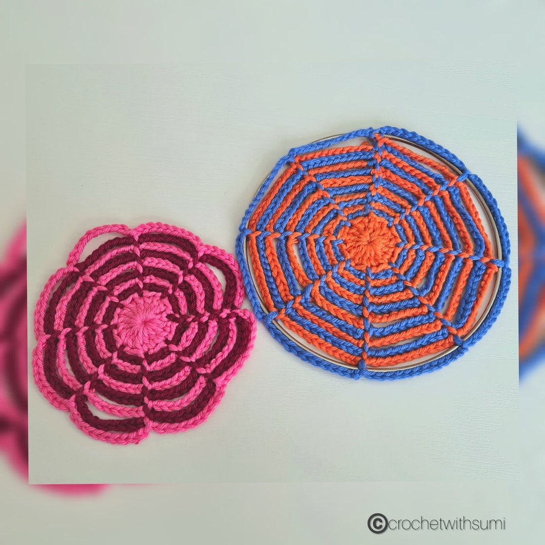 Crochet Chain Mandala Written PDF Pattern - Etsy
