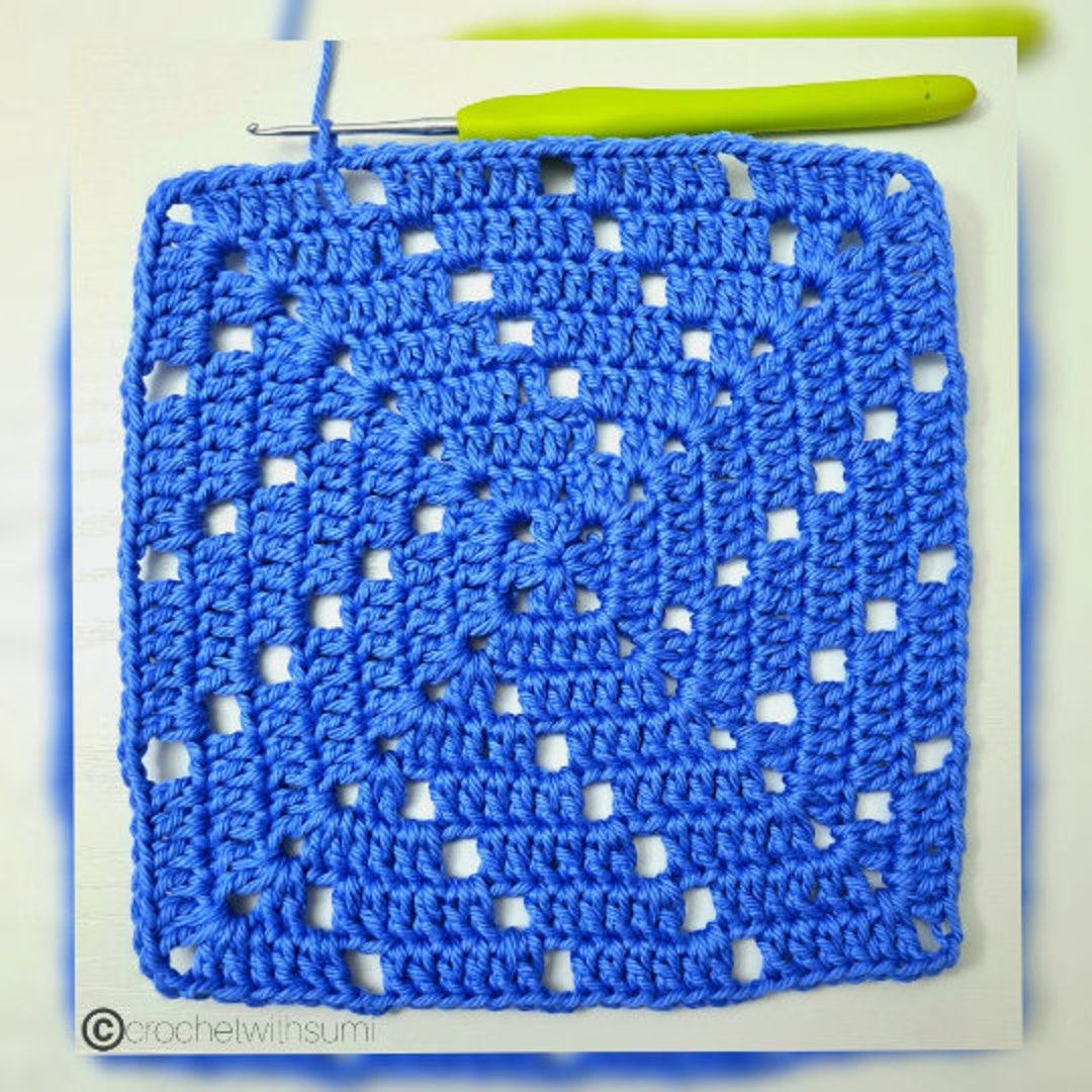 Crochet Pinwheel Square PDF Written Pattern - Etsy