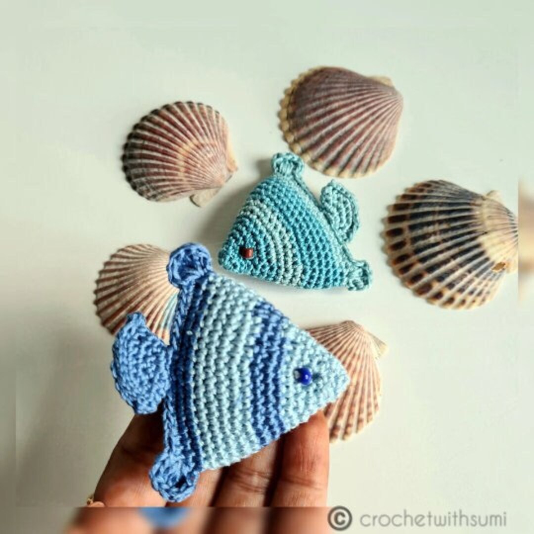 Crochet Small Fish Written Pattern - Etsy