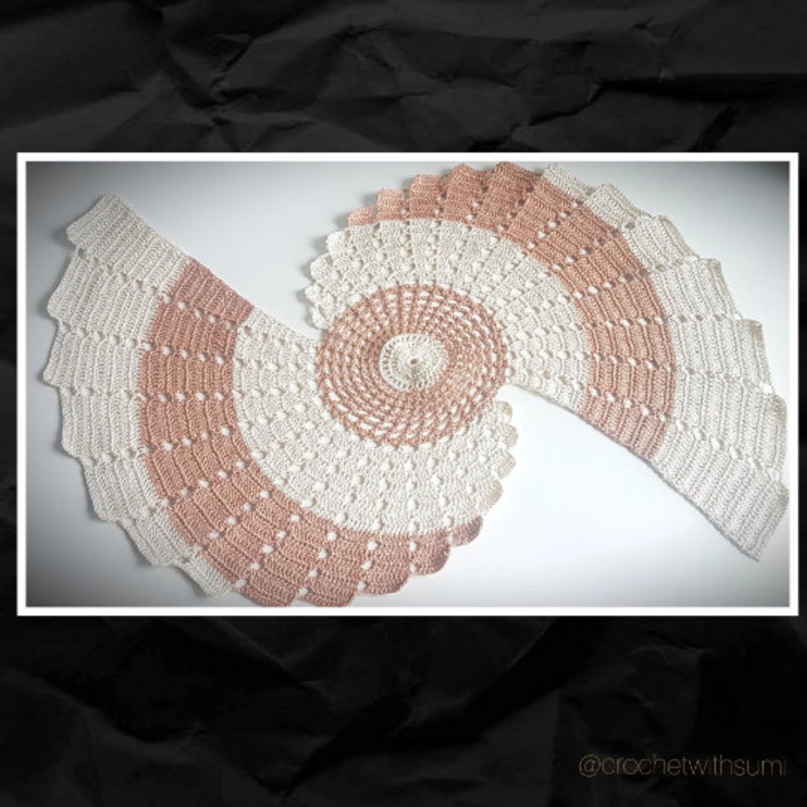 Crochet Shell Table Runner Written PDF Pattern - Etsy