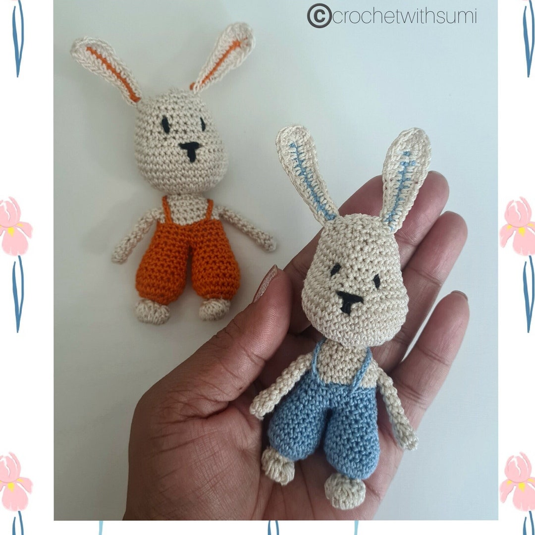 Crochet Bunny Written PDF Pattern - Etsy