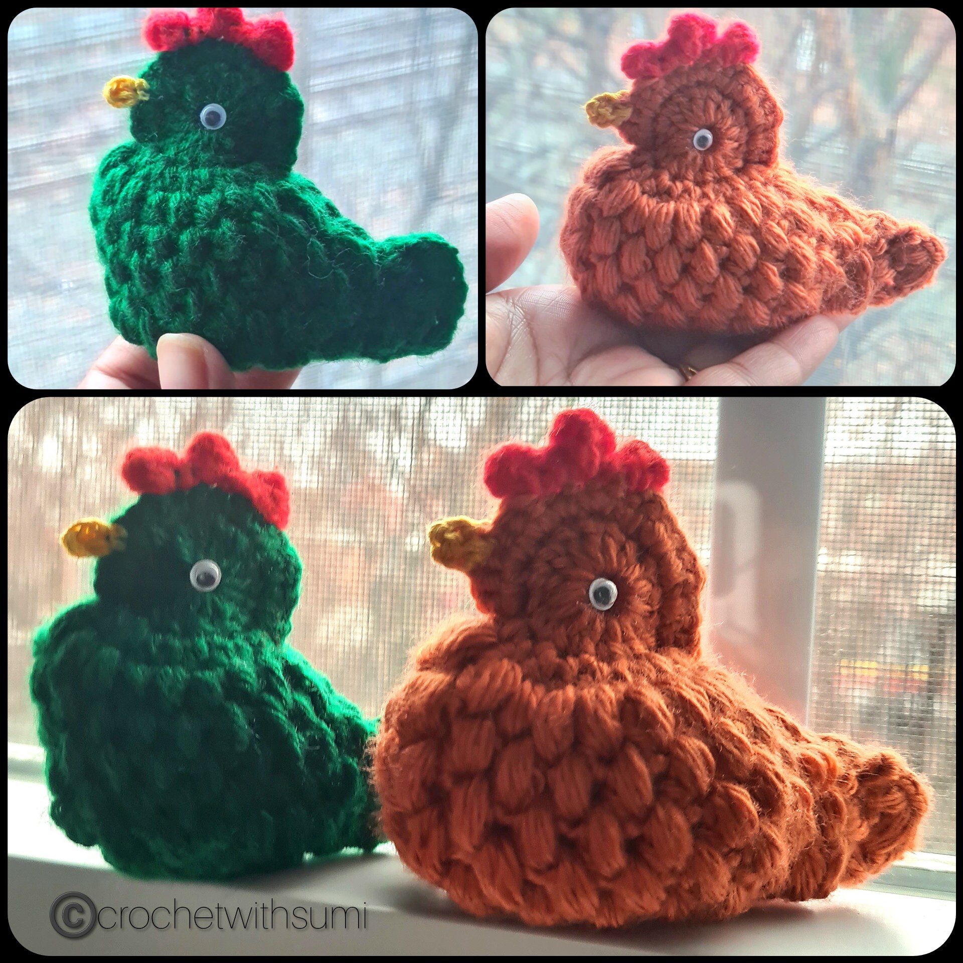 Crochet Hen Written PDF Pattern - Etsy