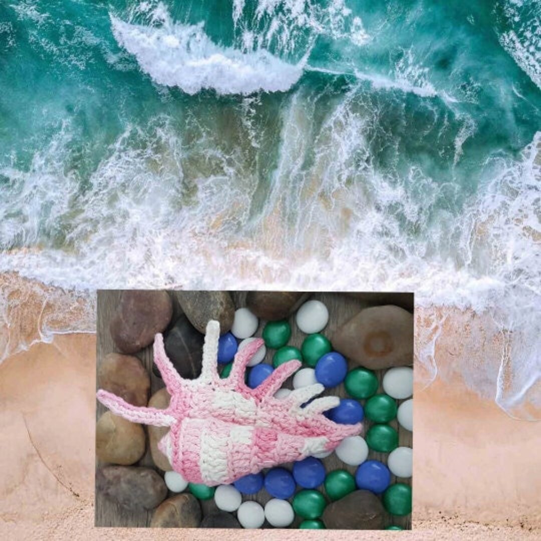 Crochet Spider Seashell Written PDF Pattern - Etsy