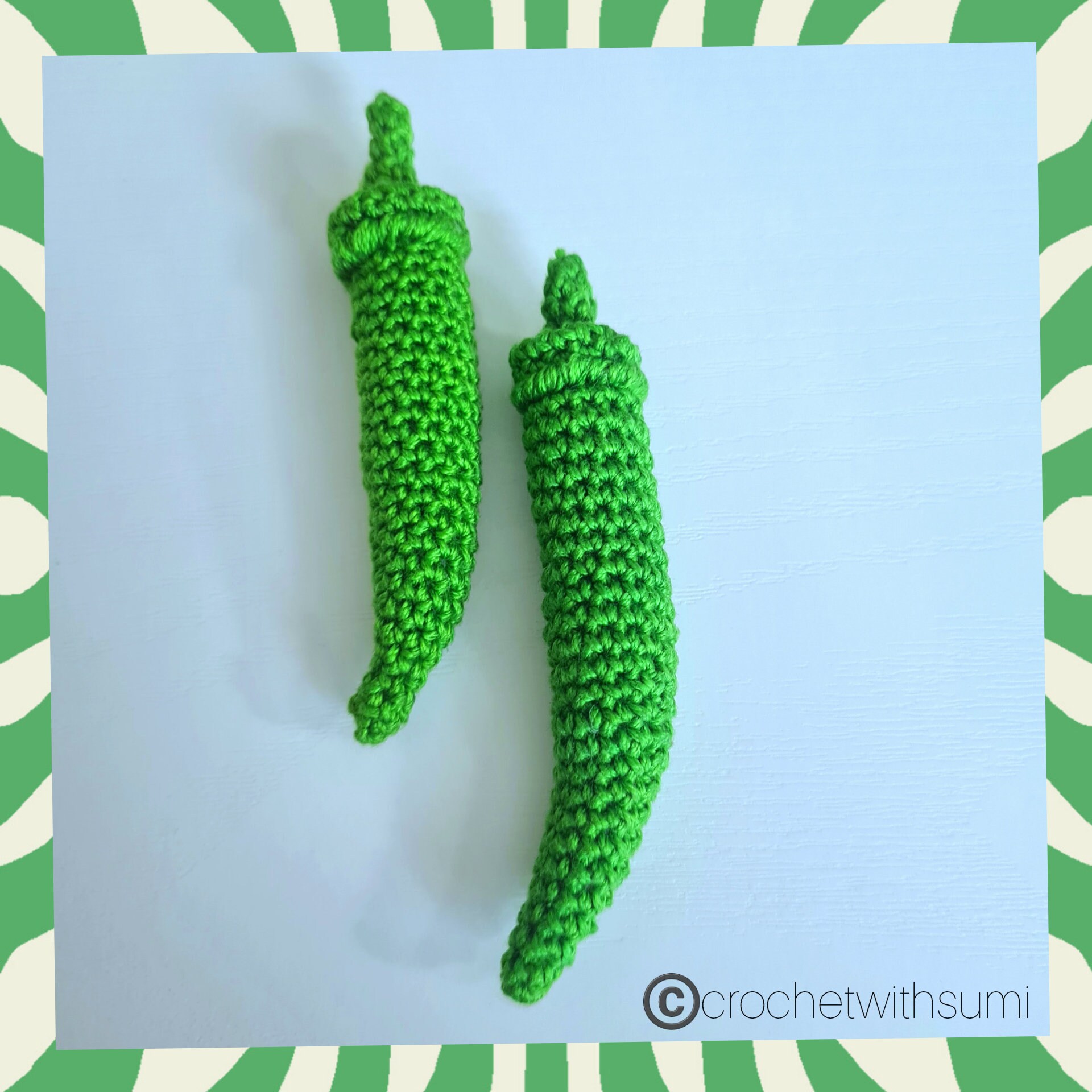Crochet Okra Written PDF Pattern - Etsy