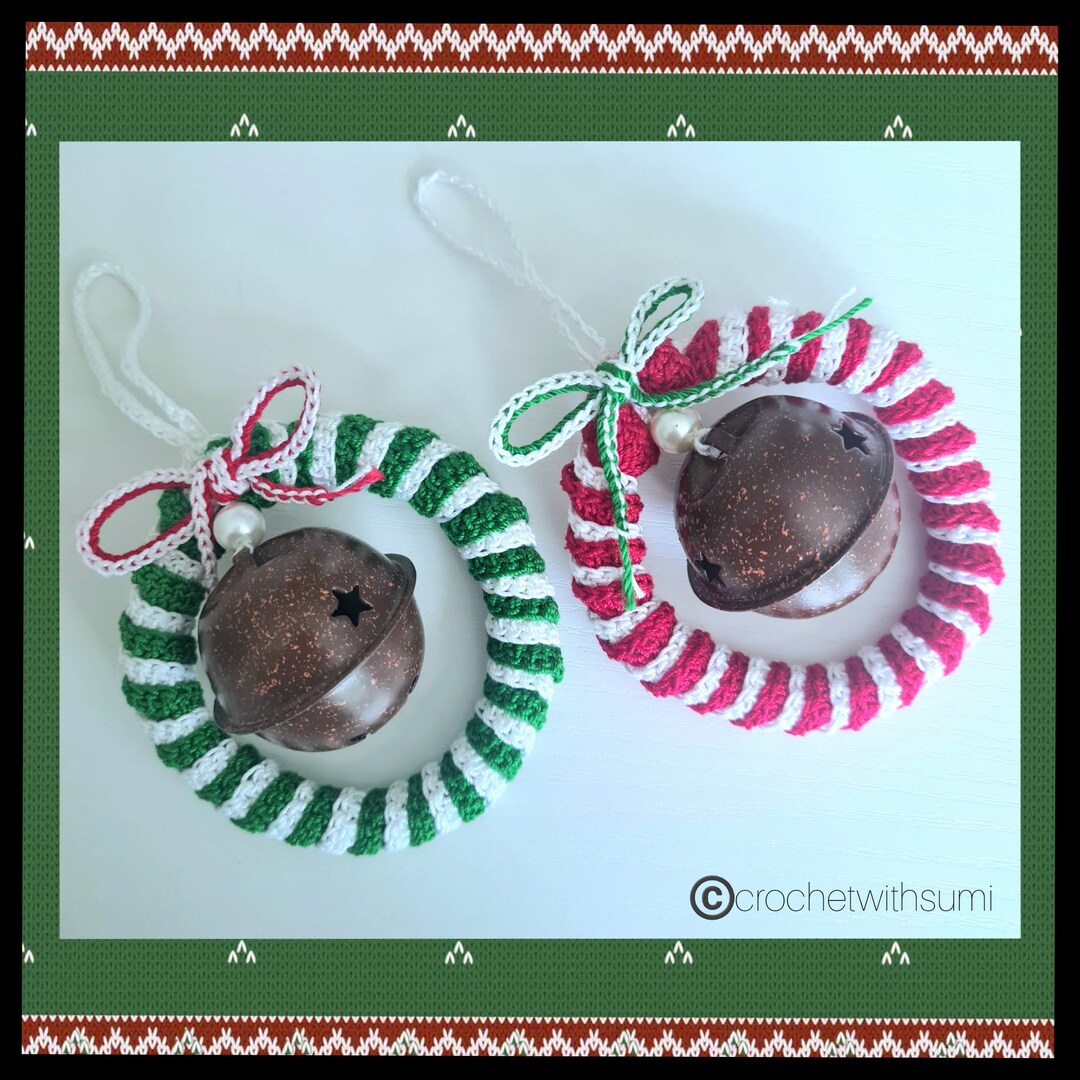 Crochet Christmas Wreath Written PDF Pattern - Etsy