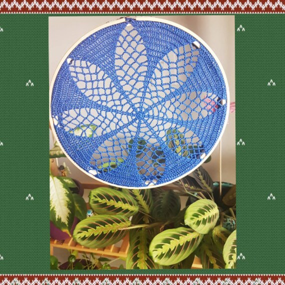 Crochet Leaf Doily Written PDF Pattern - Etsy
