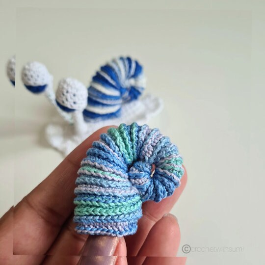 Crochet Ammonite Snail PDF Pattern - Etsy