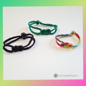 Crochet Fish Bone Cord Bracelet Written PDF Pattern - Etsy