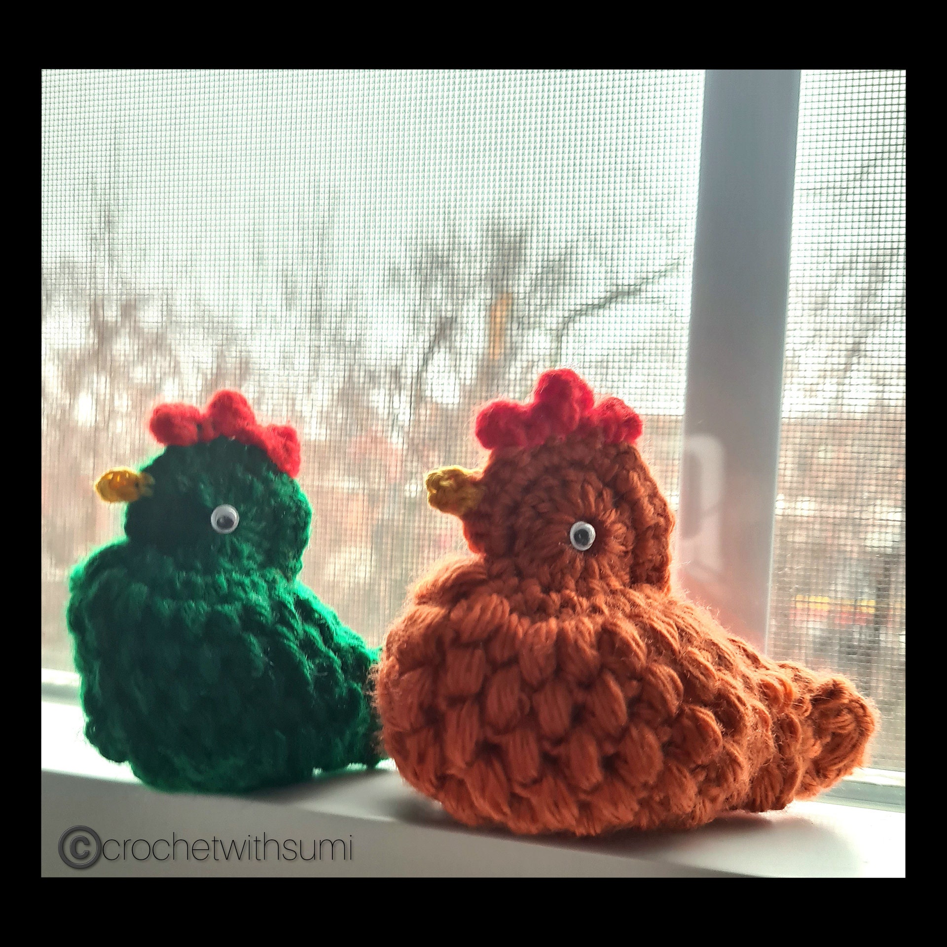 Crochet Hen Written PDF Pattern - Etsy