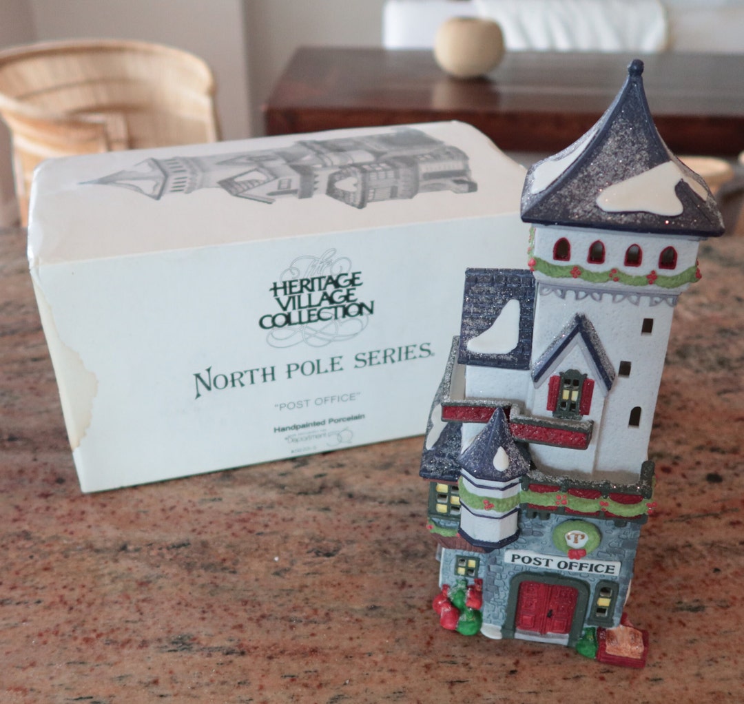 Dept 56 post Office Heritage Village Collection, North Pole Series, 5623-5 - Etsy