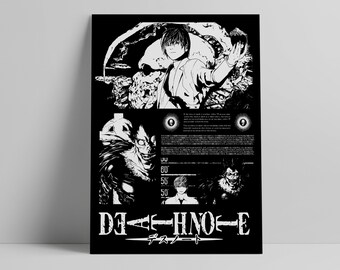 Deathnote Poster - Etsy