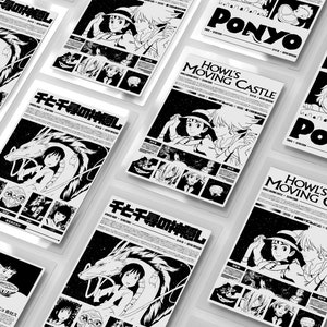 Japanese Colour Anime Manga Inspired Art Print A3 A4 Poster Gift - Etsy