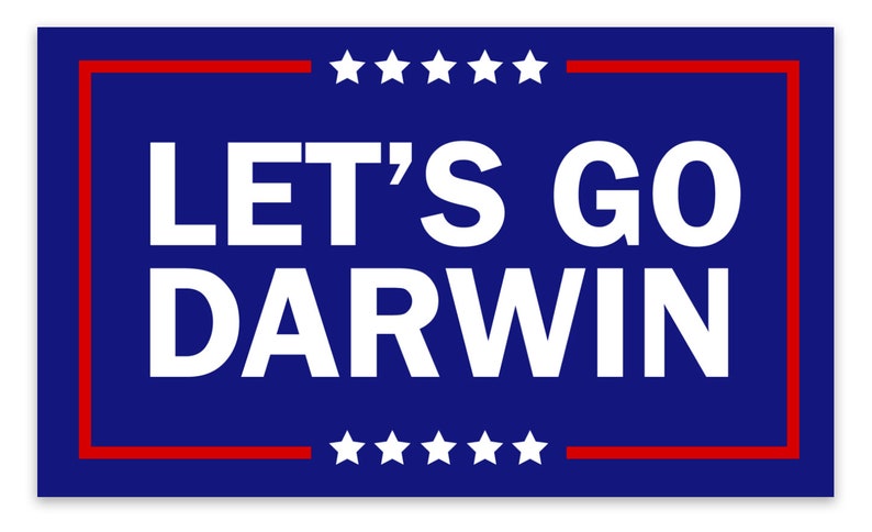 Let's Go Darwin 5 X 3 Sticker - Etsy