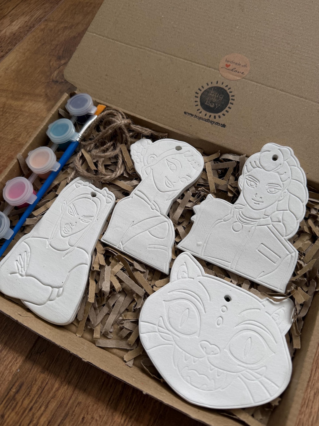 K Pop Demon Hunters Paint Your Own Clay Set, Party Fillers, Rumi, Mira ...