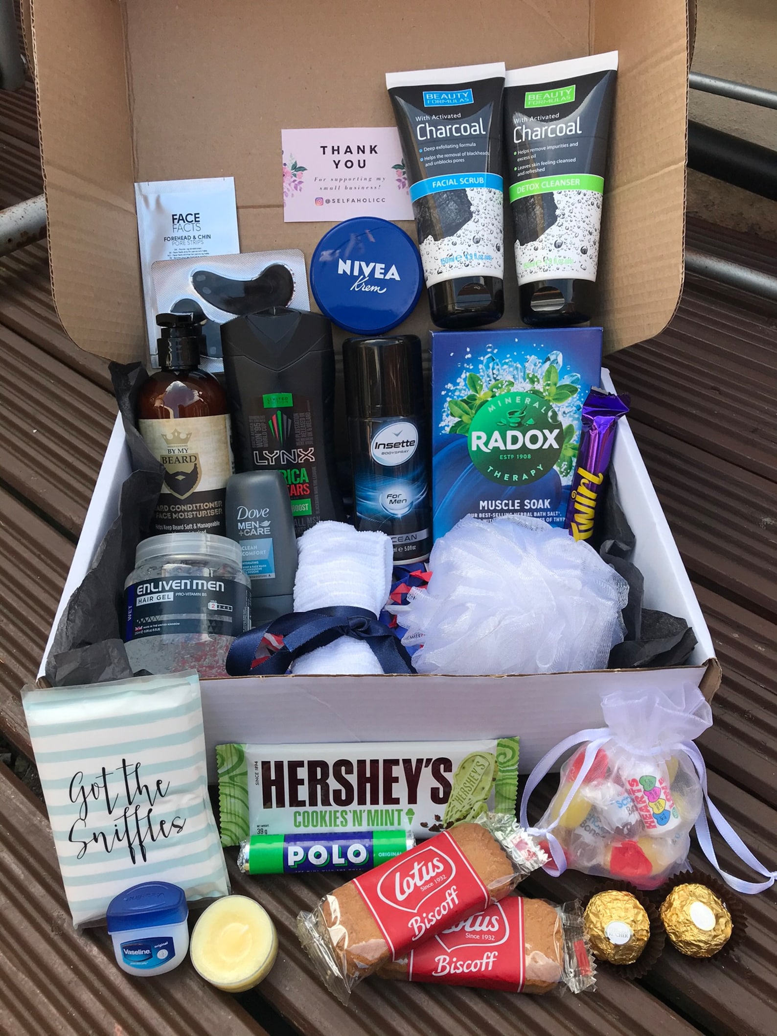 Mens Ultimate Pamper Self Care Box Gift for Him, Boyfriend, Dad ...