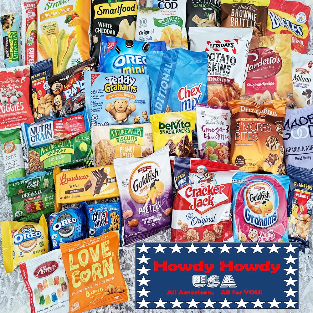 Just the Snacks! Enjoy 35+ Popular American Snacks and Treats - Etsy
