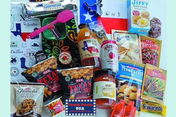 Texas Box Unique and Tasty Items in a Texas-sized Box - Etsy