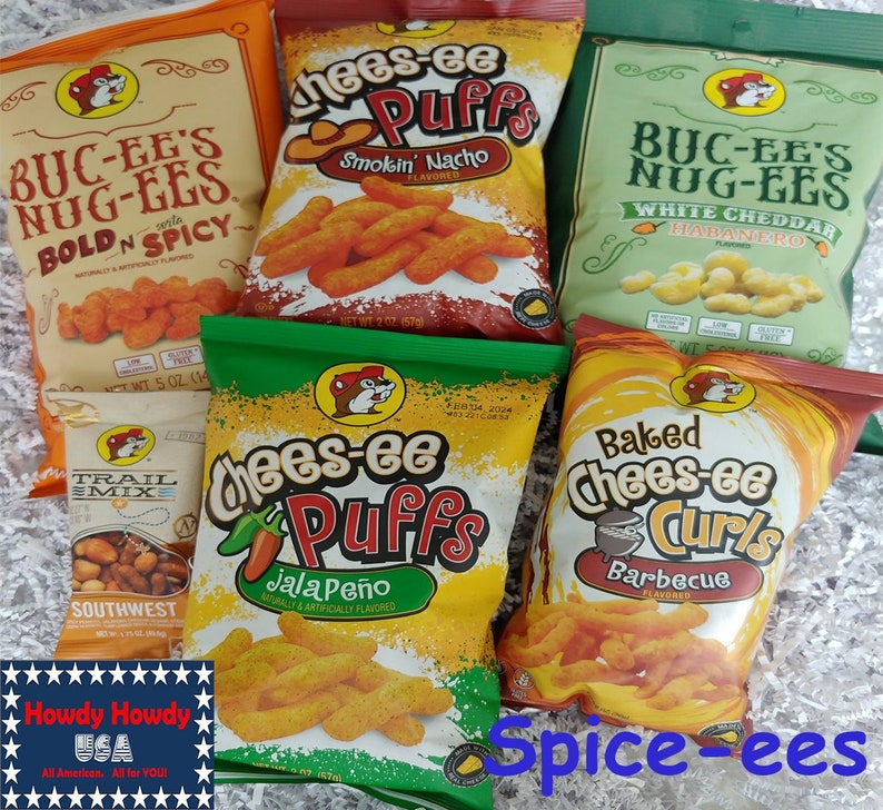 Buc-ees Spice-ees! Snacks - Etsy