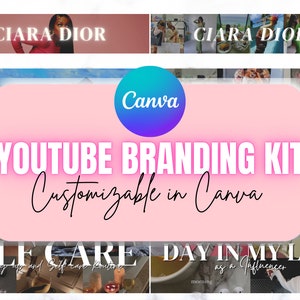 Youtube Channel Kit | Youtube Branding Kit | Youtuber | Youtube Intro ...