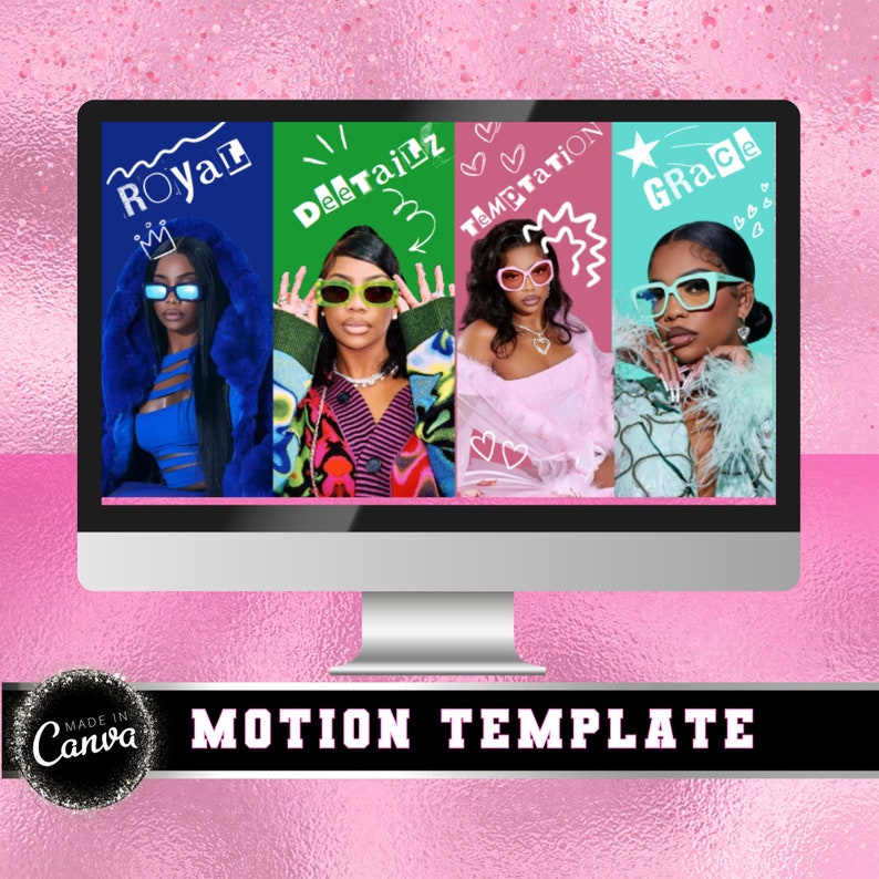 Youtube Intro | Canva Motion Template| Youtuber Outro | DIY Animated ...