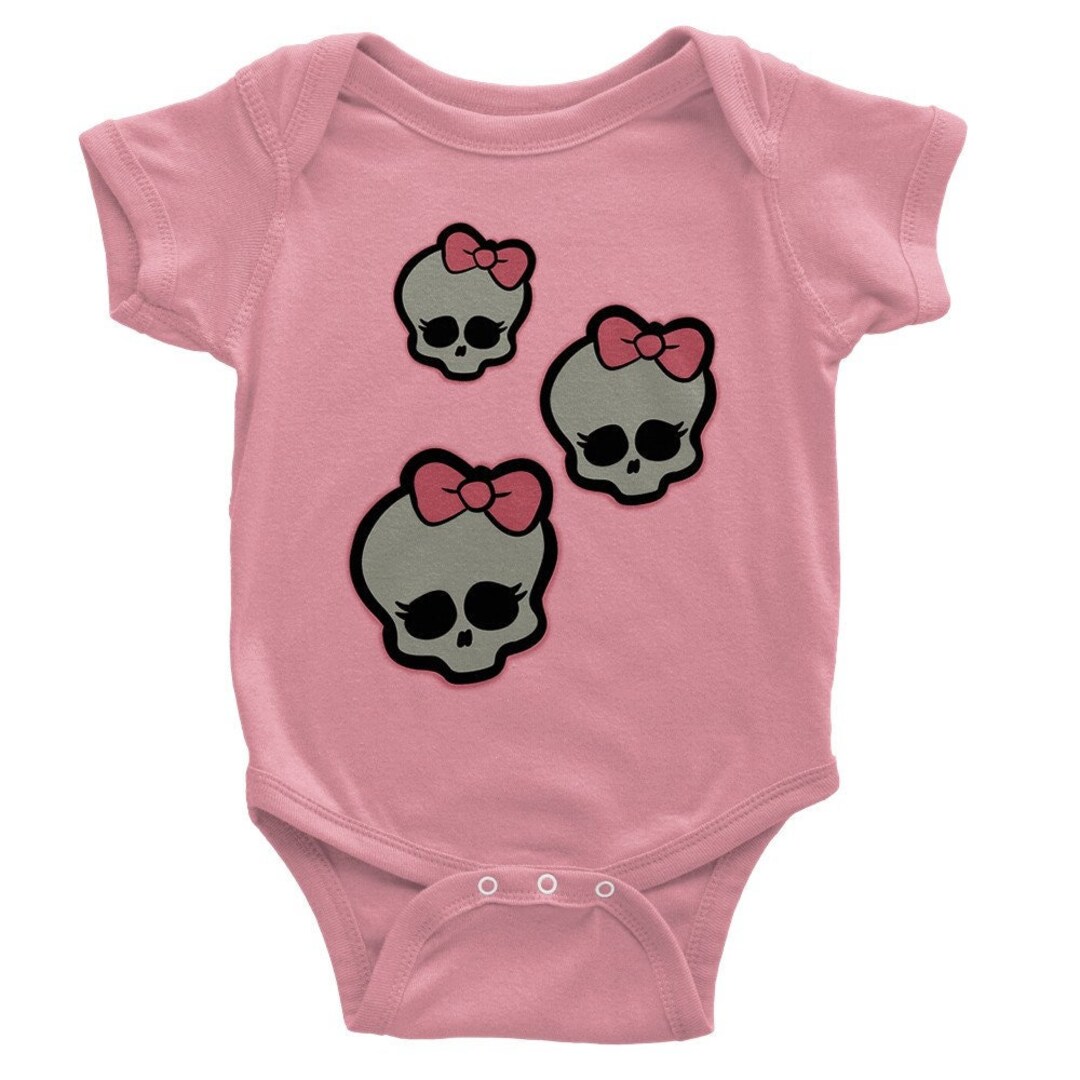 Cute Gothic Baby Girl Onesie Classic Baby Short Sleeve - Etsy