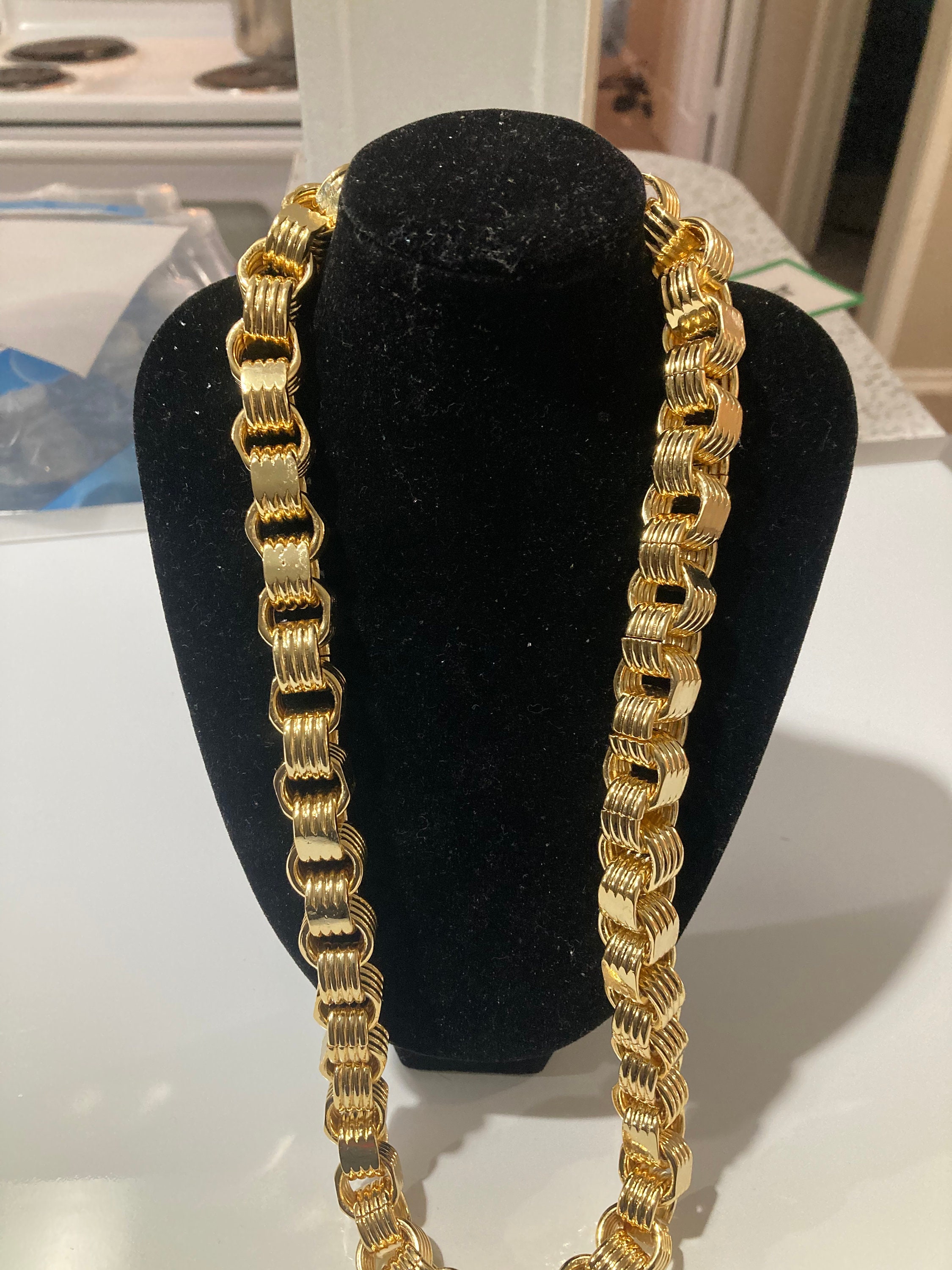 Byzantine Box Chain 16 Mm 24 Inches Long - Etsy