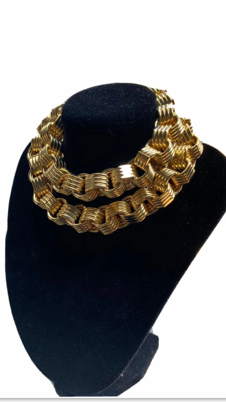 Byzantine Gold Box Chain - Etsy