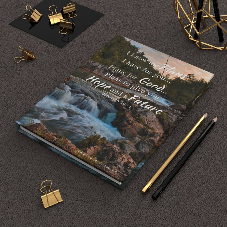 Hope and Future Journal, I Know the Plans for You, Mountain Stream ...