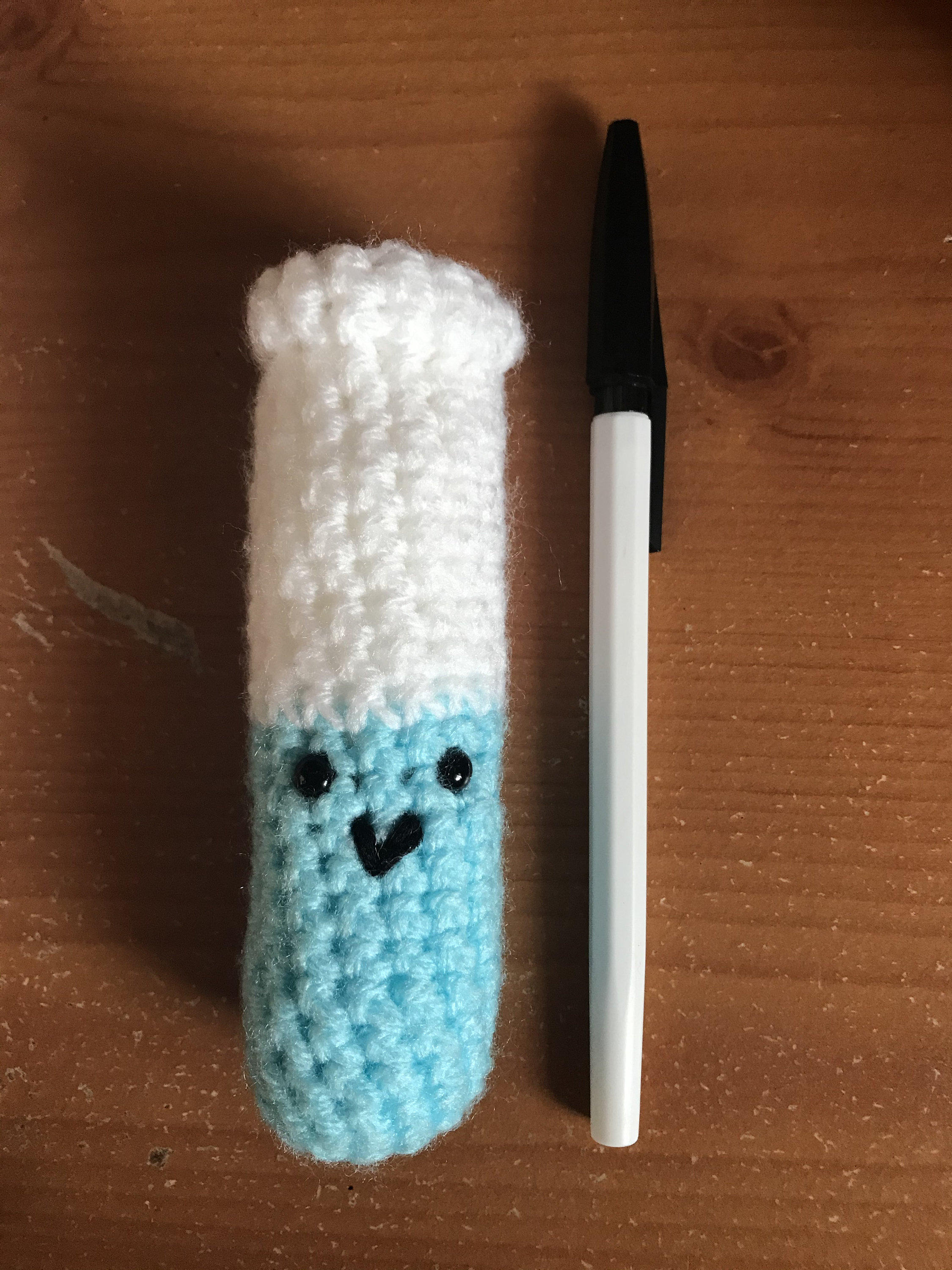 Cute Crochet Amigurumi Test Tube | Unique Handmade Gift for Chemistry ...