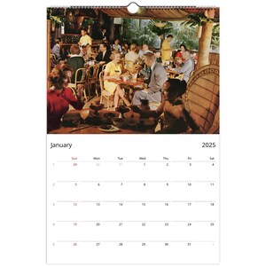Vintage Tiki Bars - 2026 Wall Calendar - Tiki Drinks and Classic Bars ...