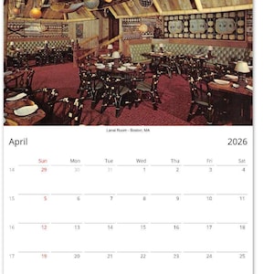 Vintage Tiki Bars - 2026 Wall Calendar - Tiki Drinks and Classic Bars ...