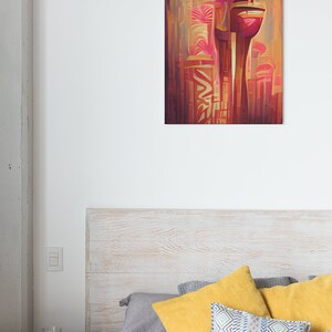 Tiki Art - Original Mid-century Modern Artwork - Etsy