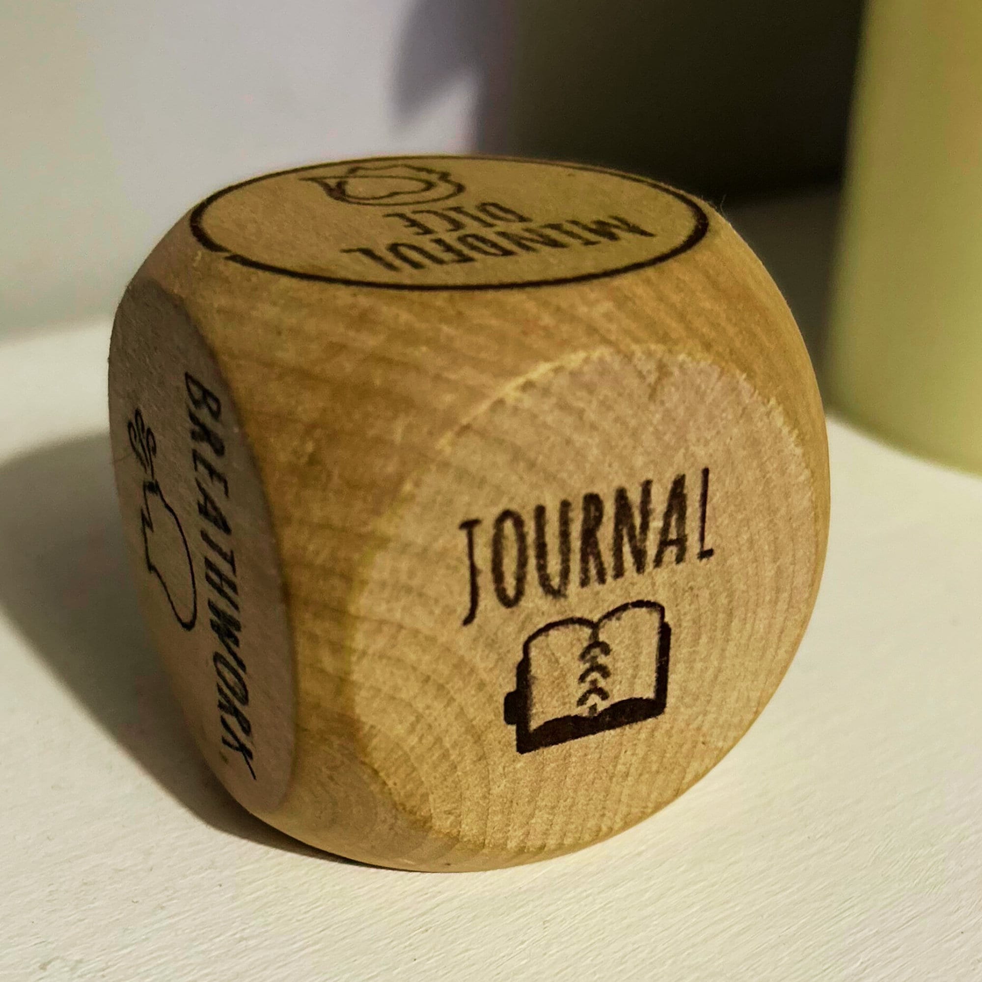 Mindfulness Dice, Self Care Dice, Anxiety Tool, Stress Relief, Mental ...