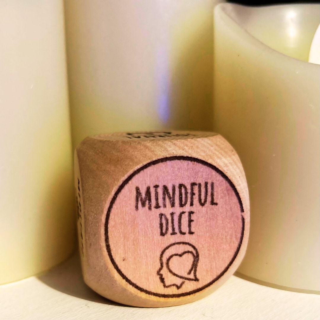 Mindfulness Dice, Self Care Dice, Anxiety Tool, Stress Relief, Mental ...