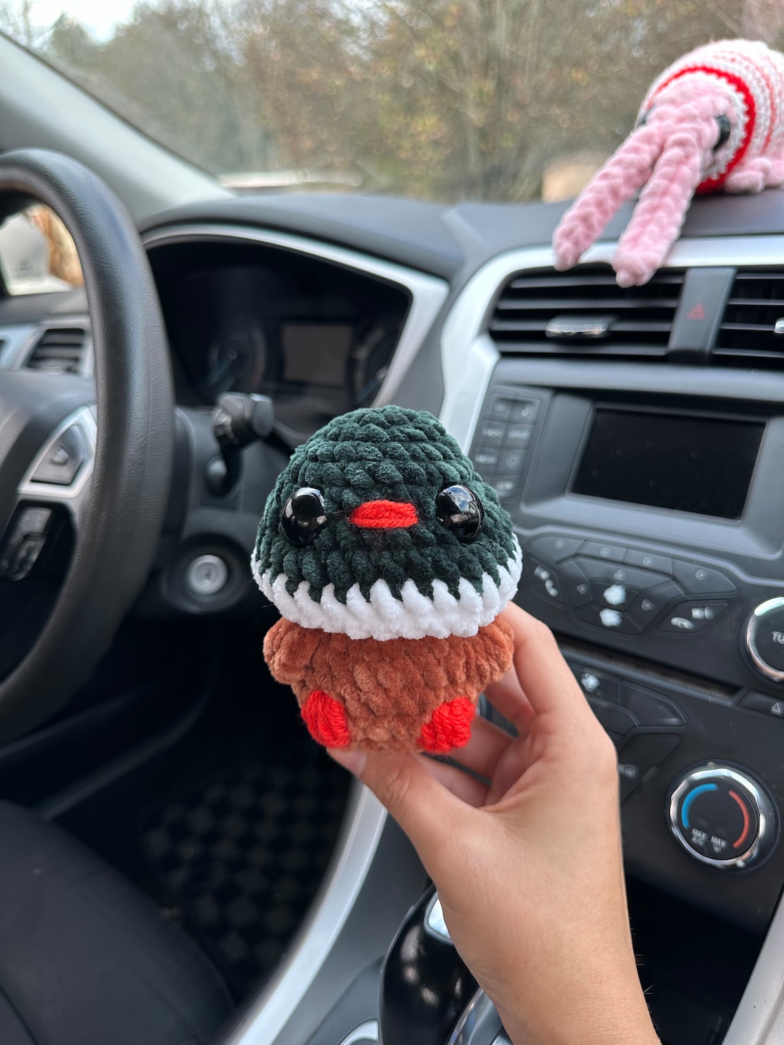 Bird Plushie Fidget Poppable Head Crochet Amigurumi - Etsy Canada